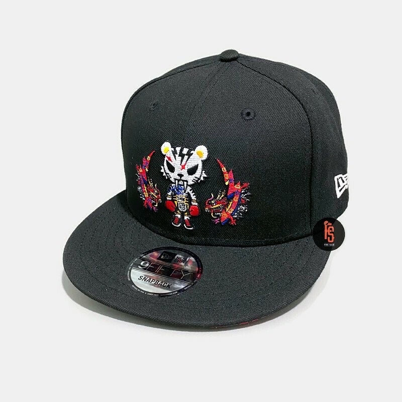 Jual TOPI NE ORIGINAL 950 TOKIDOKI TIGER BOXING BLACK | Shopee Indonesia