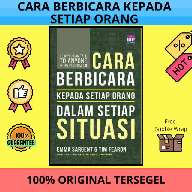 Jual Cara Berbicara Kepada Setiap Orang dalam Setiap Situasi - Emma ...