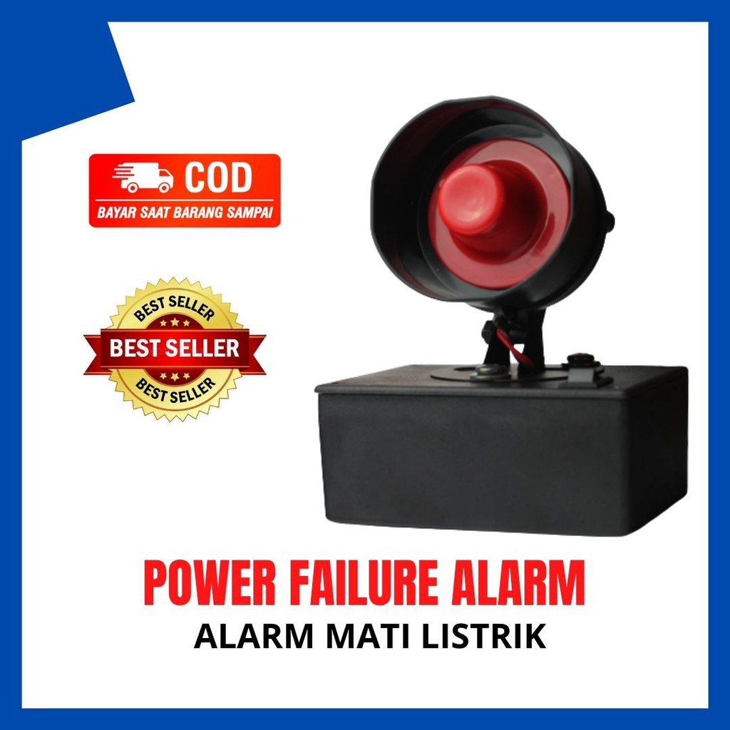 Jual ALARM MATI LISTRIK- POWER FAILURE ALARM-ALARM MATI LAMPU-ALARM ...