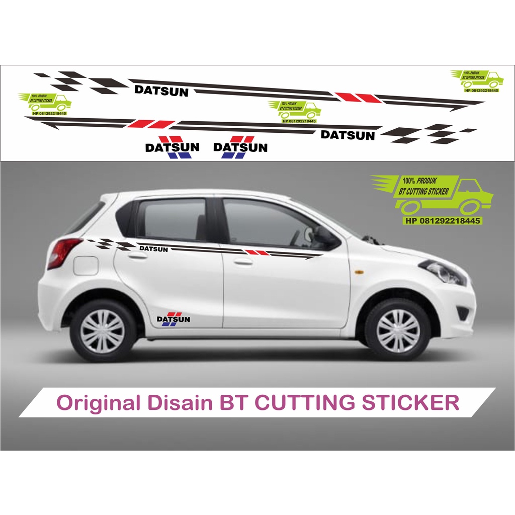 Jual stiker mobil datsun stiker mobil datsun go sticker mobil stiker ...