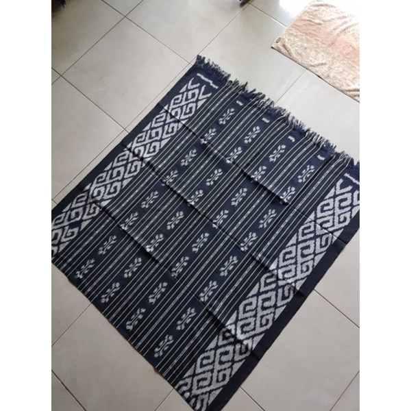 Jual Kain Tenun Toraja Hitam Kain Toraja Hitam Tepi | Shopee Indonesia
