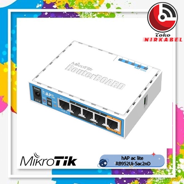 Jual MikroTik hAP AC lite RB952Ui-5ac2nD | RB952Ui 5ac2nD | RB 952 Ui ...