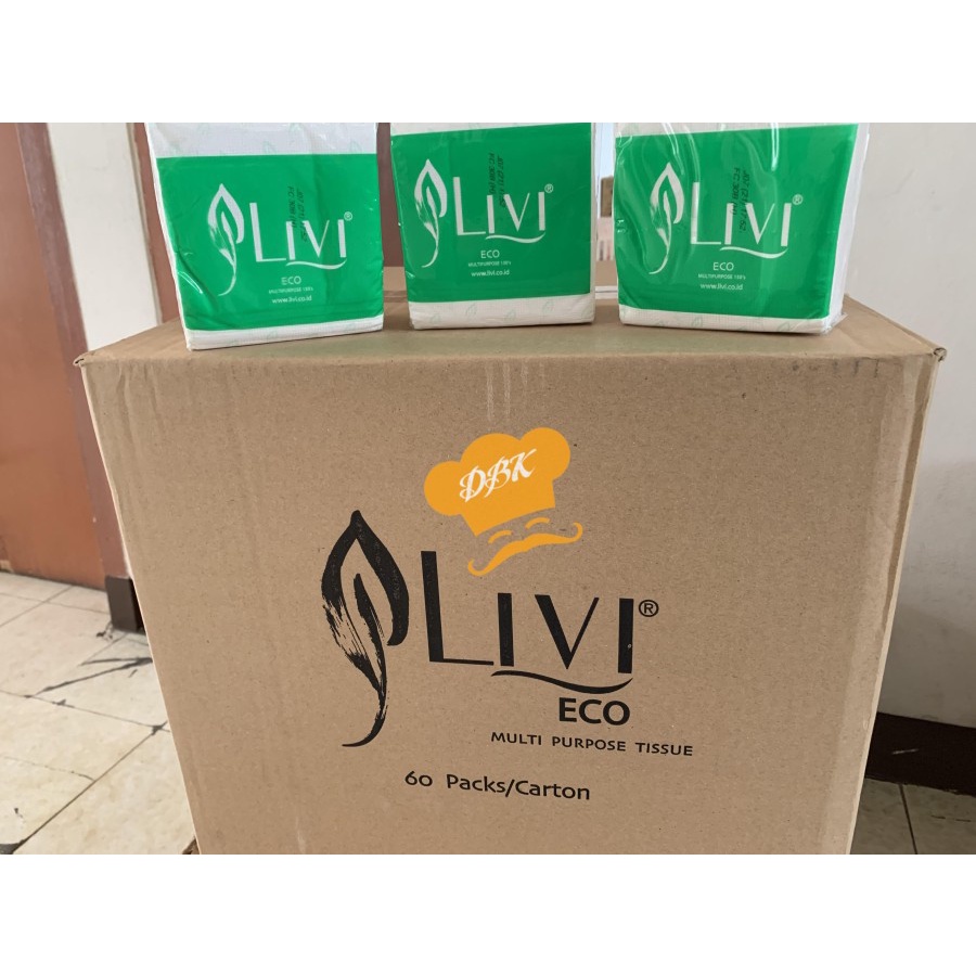 Jual Tissue Livi Eco Multipurpose 150s tisu makan | Shopee Indonesia