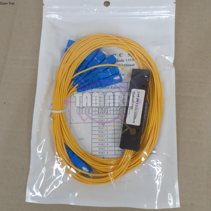 Jual splitter 1:8 sc upc Modular mini fiber optik | Shopee Indonesia