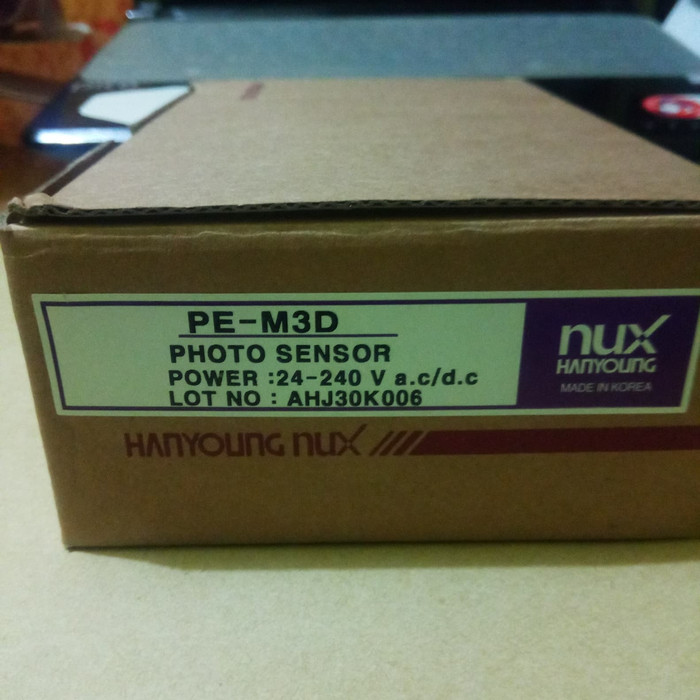 Jual Photo sensor HANYOUNG NUX TYPE PE - M3D 24-240 VAC/DC (KOREA ...