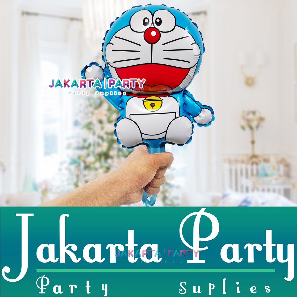 Jual Balon Foil Doraemon Mini / Balon Karakter Doraemon / Balon ...