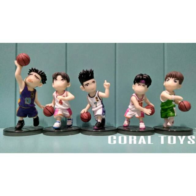 Jual Action Figure Slam Dunk Chibi Kanagawa All Star Team | Shopee ...