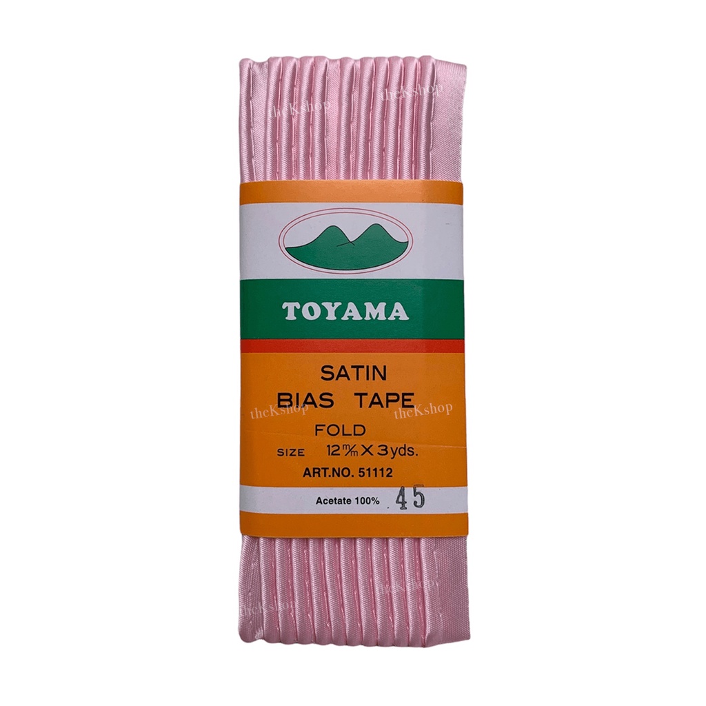 Jual Bisban Isi Satin Warna Warni 3 yard / Bis Bias Tape Asetat Acetate ...