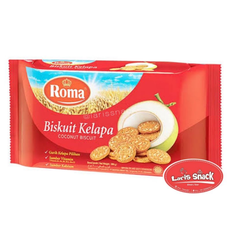Jual Roma Biskuit Kelapa/Durian 300gr | Shopee Indonesia
