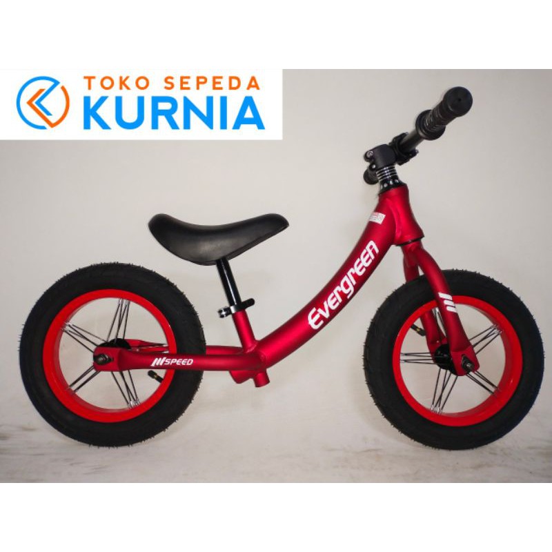 Jual Sepeda Push Bike Balance Bike Evergreen 12 Inch Alloy Frame Ban ...