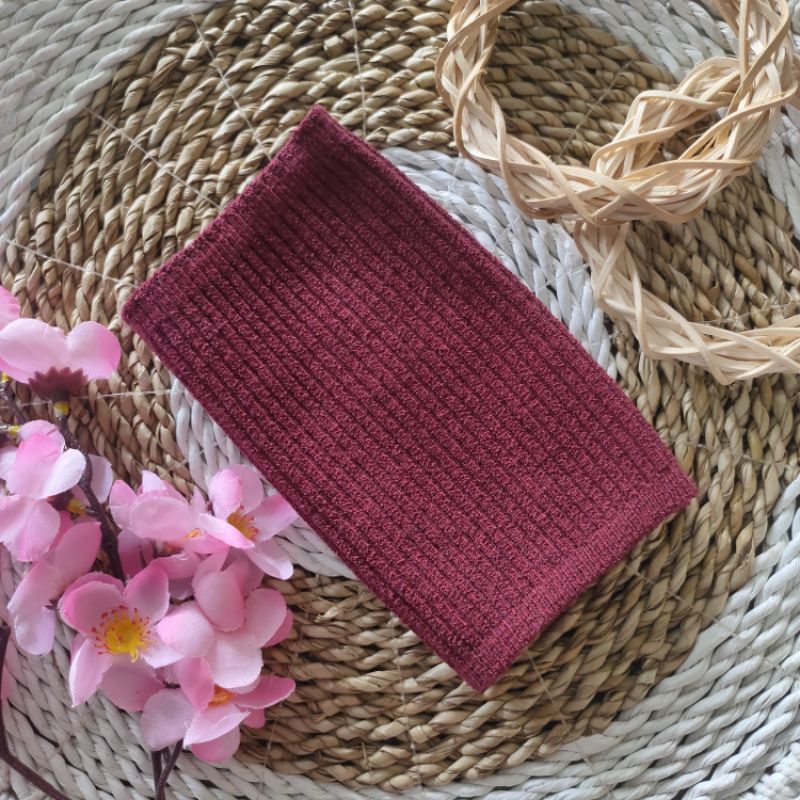 Jual Ciput Bando rajut satu warna premium/Inner bando rajut premium ...