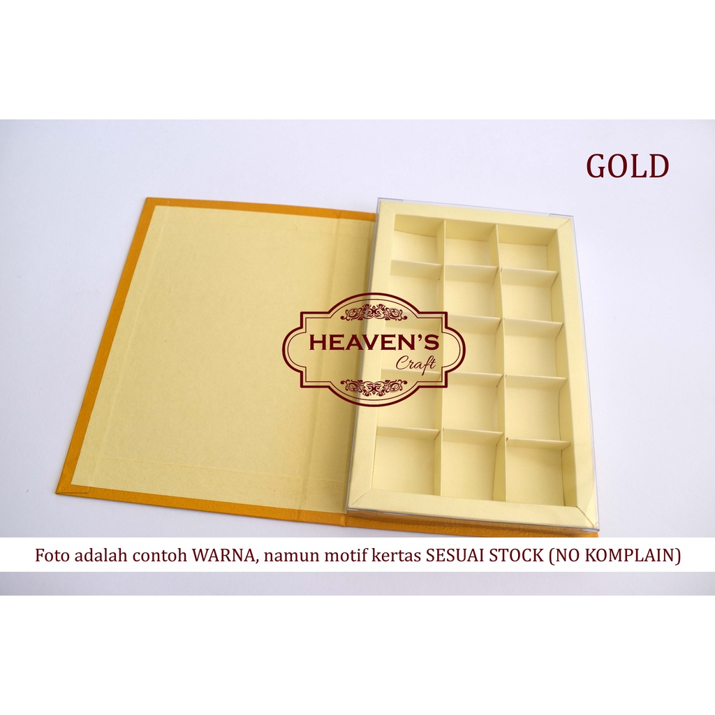 Jual Hardbox mika coklat/praline isi 15 | Shopee Indonesia