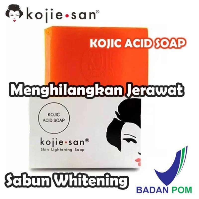 Jual (Kojic Acid Soap 65g) Kojie.san Kojiesan Skin Lightning Soap ...