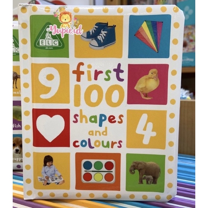 Jual elc first 100 animal / shape and colour book (Small) | Shopee ...