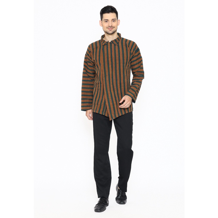 Jual Batik Etniq Craft Aryeswara Baju Surjan Bahan Lurik Asli Baju Adat ...