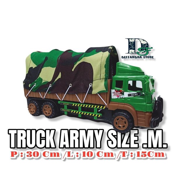 Jual Mobil truck tentara army militer mainan mobil truck angkut ...