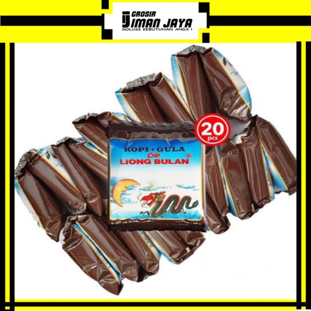 Jual Kopi Liong Bulan 25gr 1 Pak (20 Pcs) | Shopee Indonesia
