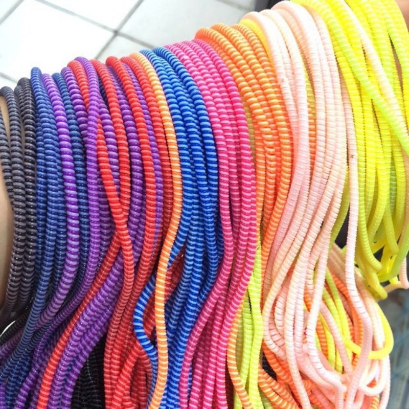 Jual Pelindung Kabel Casan / Pelindung Kabel Headset 1 Warna 2 warna 3 ...