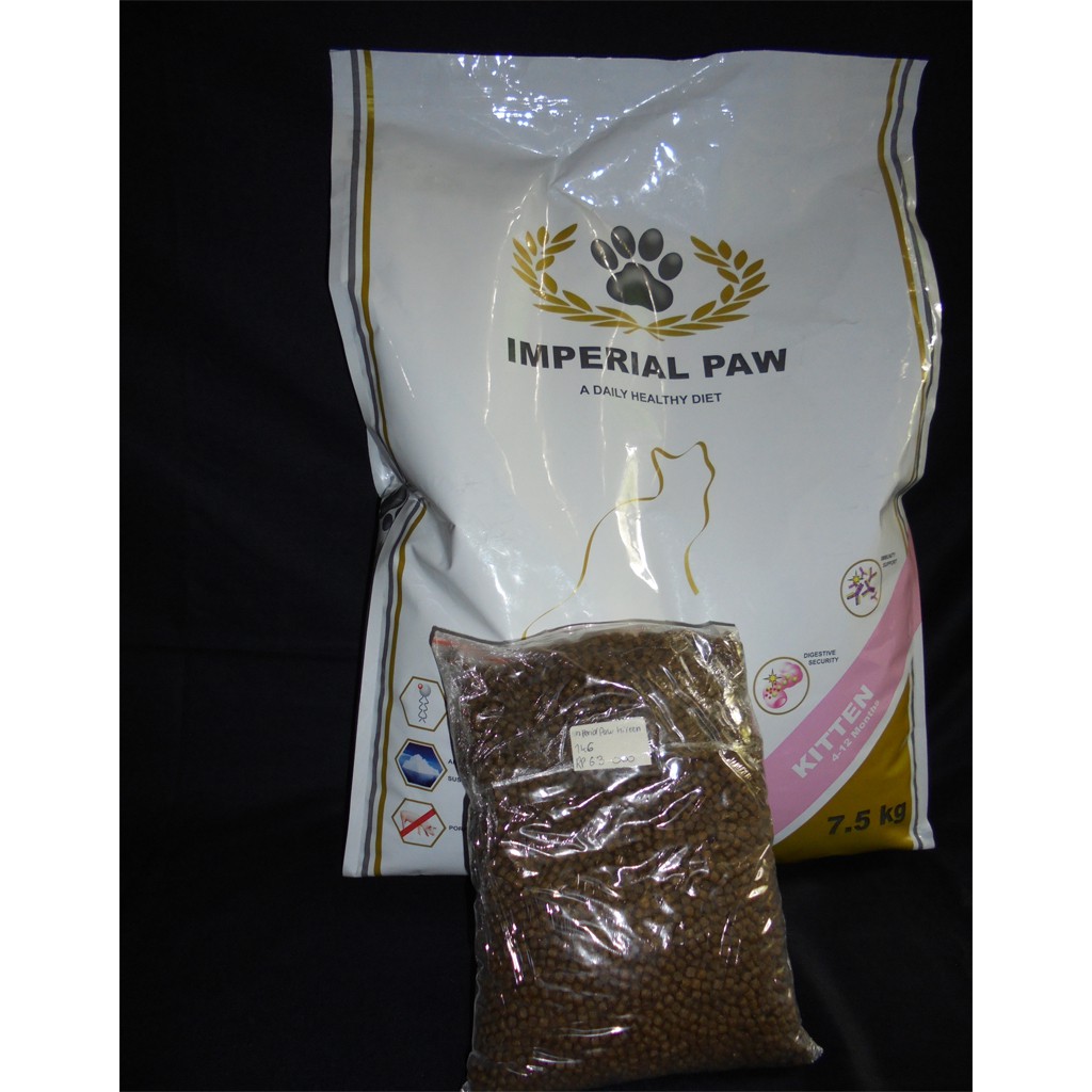 Jual Imperial Paw Kitten Repack 1 Kg | Shopee Indonesia