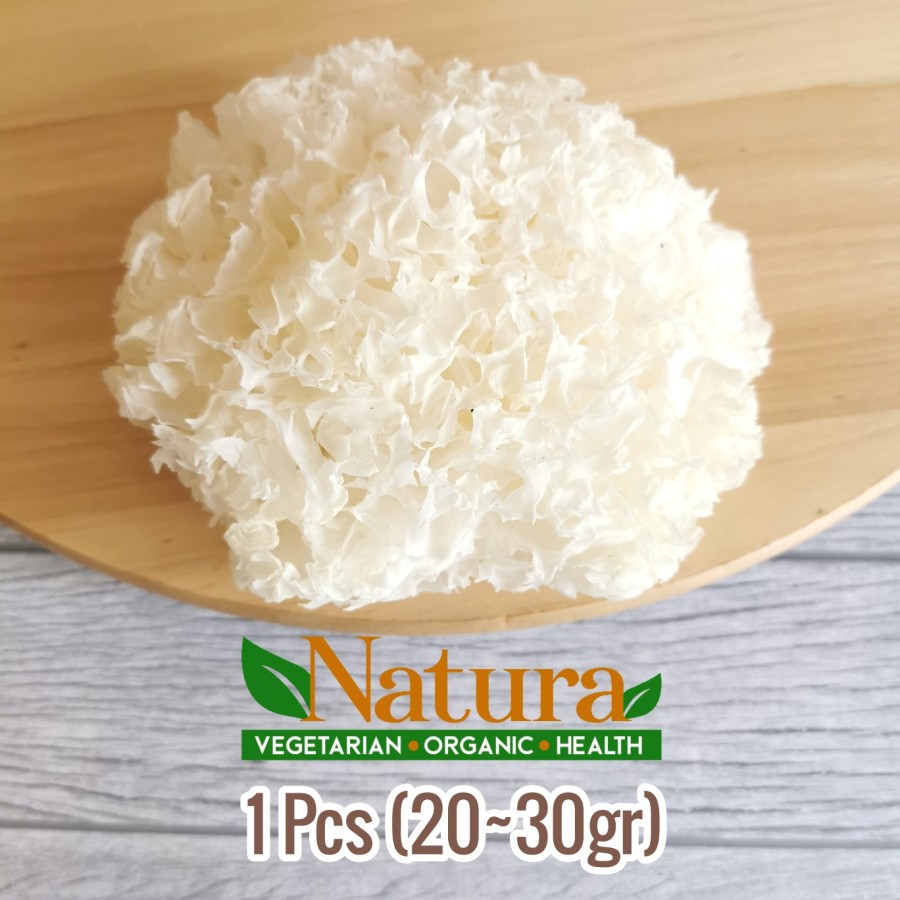 Jual Jamur Putih Pek Bokni White Snow Mushroom Premium 1Pcs (20-30gr ...