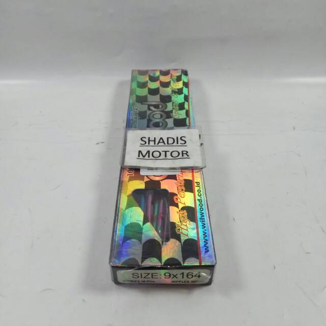 Jual Ruji Motor Merk Willwood Ukuran 164 Warna Pelangi | Shopee Indonesia