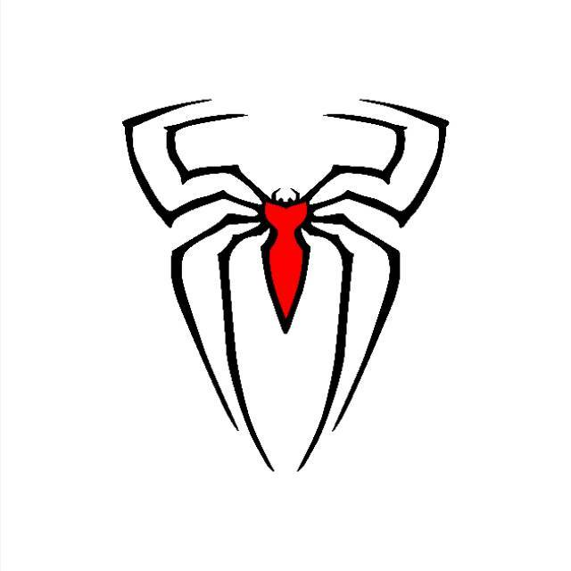 Jual sticker laba-laba, sticker logo spiderman, sticker spiderman ...