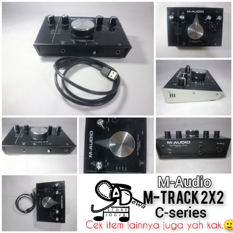 Jual Soundcard M-audio M Track 2x2 M Audio M-Track c series sound card ...