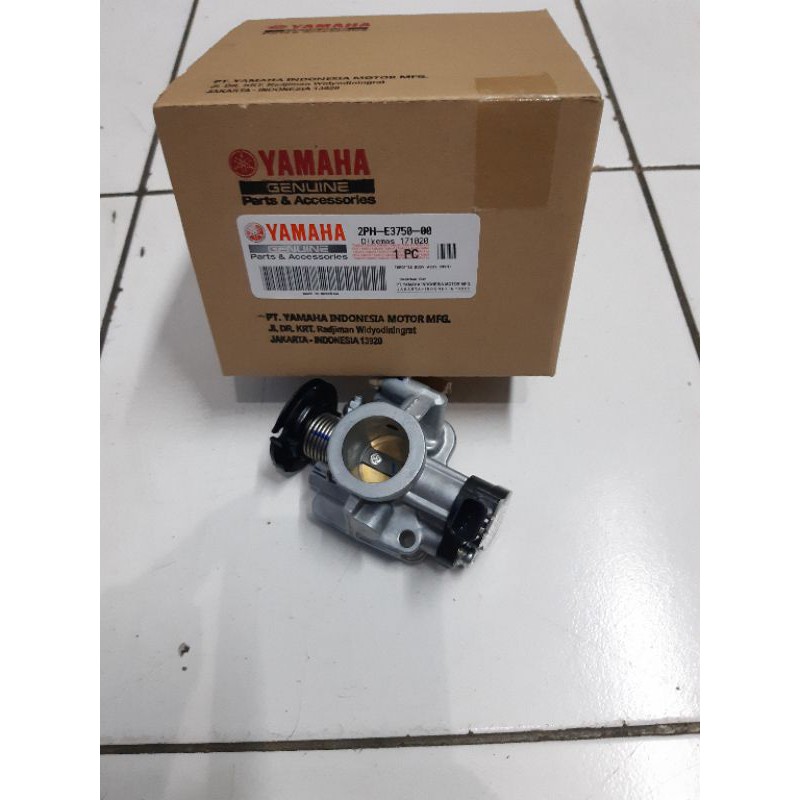 Jual Throttle Body Assy-Karbulator Injeksi Yamaha Mio 125-Mio M3 Asli 2PH-E3750-00 | Shopee ...
