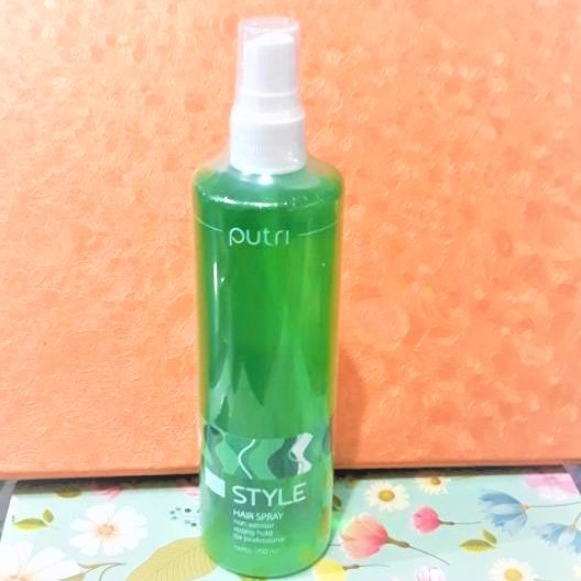 Jual Putri Hair Spray Non Aerosol - Hijau 200ml | Shopee Indonesia