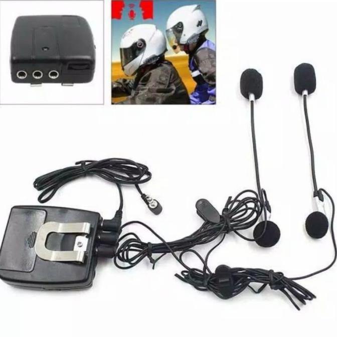 Jual [COD] Intercom Helm Interphone Motor Iztoss Handsfree Boncengan ...