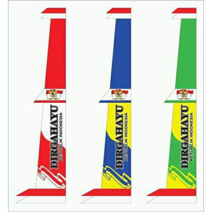 Jual bendera bandir /bendera bandir merah putih /bendera umbul umbul ...