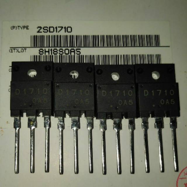 Jual Transistor D1710 Asli Original Japan | Shopee Indonesia