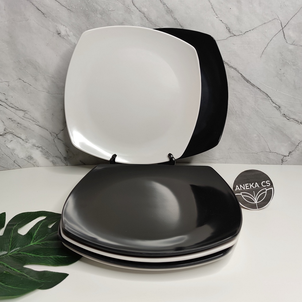 Jual Piring Saji 10 Inch - Piring Melamin - Piring Persegi - Piring ...