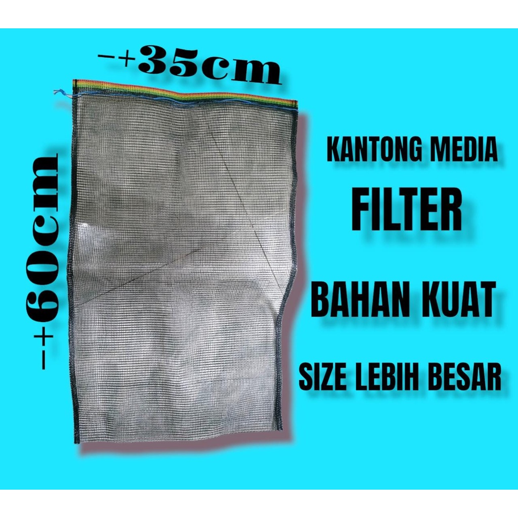 Jual WARING KANTONG MEDIA FILTER KOLAM DAN AQUARIUM FILTER BAG BESAR ...
