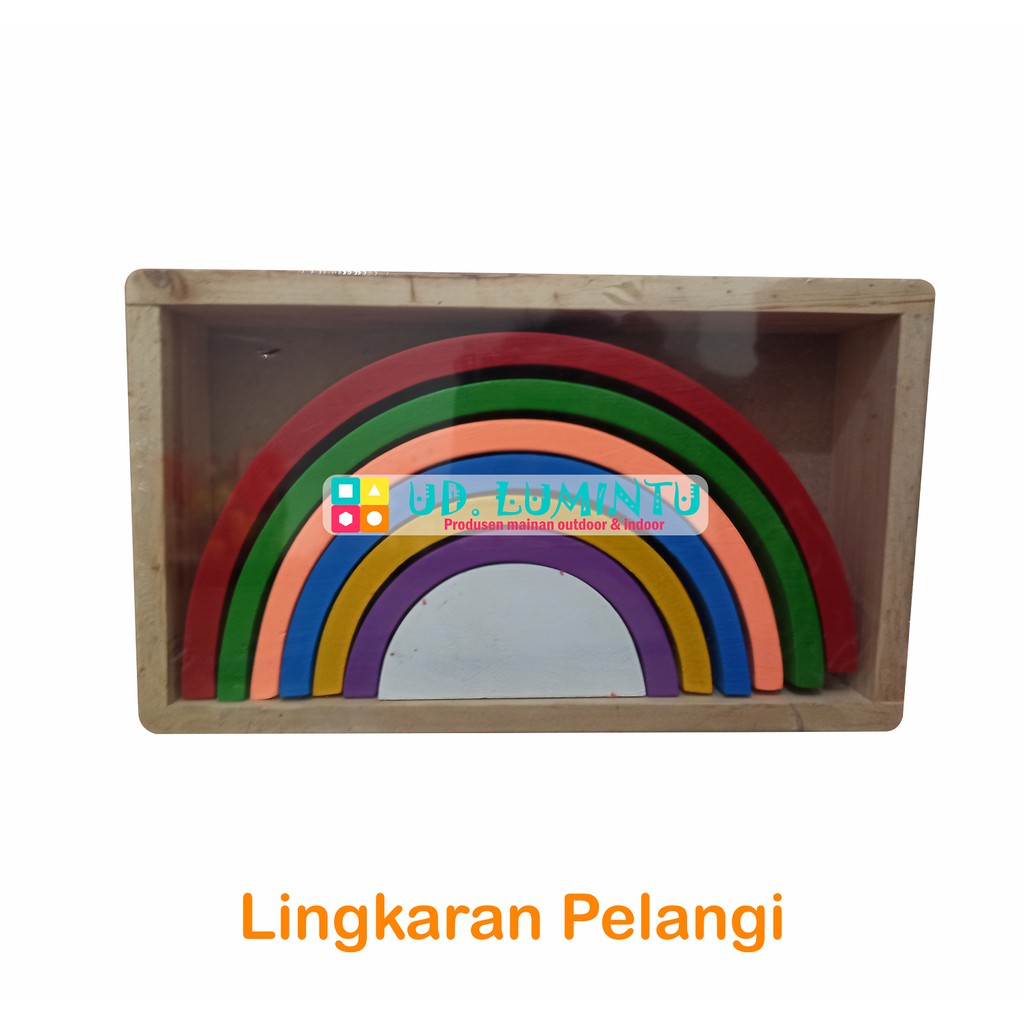 Jual Balok Pelangi Rainbow box Kotak | Shopee Indonesia