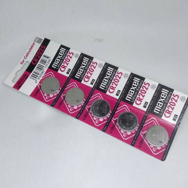 Jual BATERAI JAM TANGAN MAXEL CR 2025 CR2025 CR-2025 ORIGINAL BATRE ...