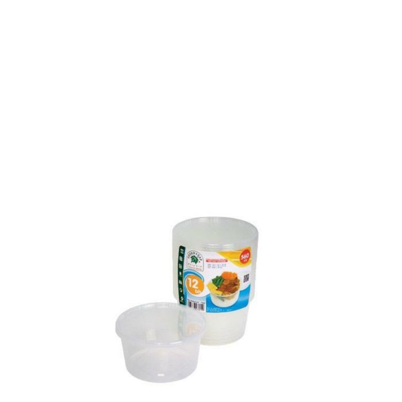 Jual KOTAK TEMPAT MAKAN 560 ML GREEN LEAF 7622 BOX TAKE AWAY | Shopee ...