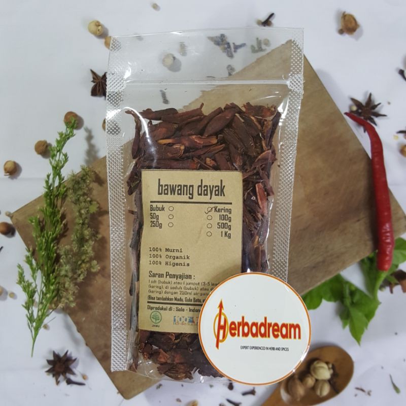 Jual 15 GRAM BAWANG DAYAK BERLIAN SAYUP SIYEM BRAMBANG MERAH HUTAN ...