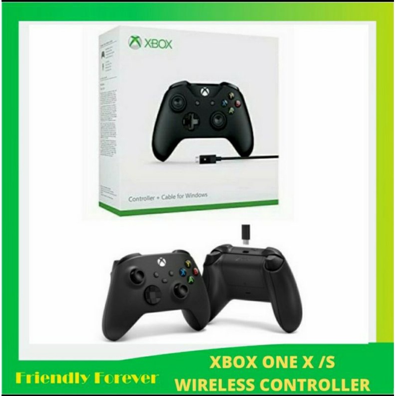 Jual Xbox Series S/X Wireless Controller Carbon Black with Cable / Xbox ...