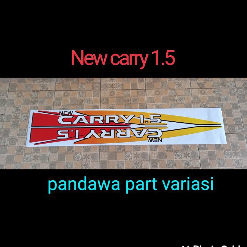 Jual sticker striping mobil Suzuki carry pick up new terbaru | Shopee ...