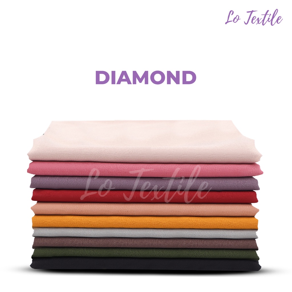 Jual Kain Diamond Isabela Premium 0.5 Meter - Bahan Diamon Isabell ...