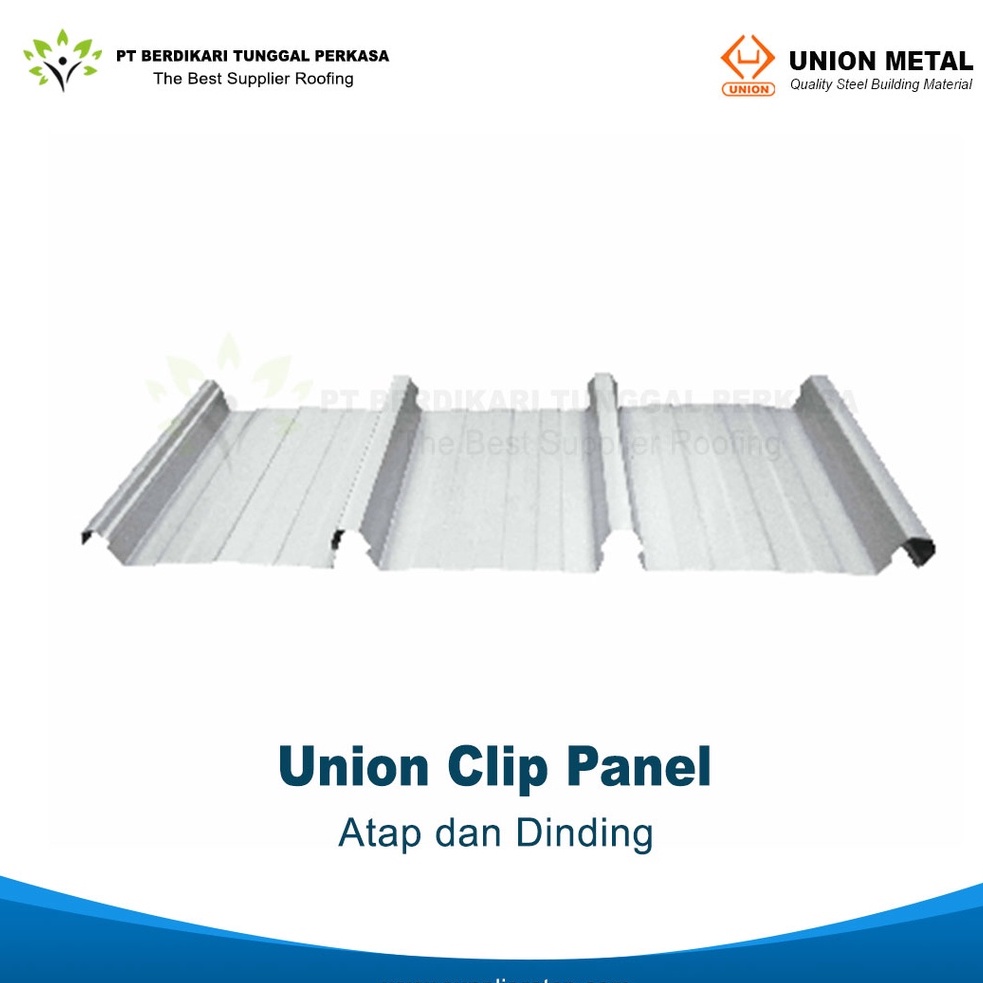Jual Atap Union Metal clip panel / Atap Baja Ringan | Shopee Indonesia