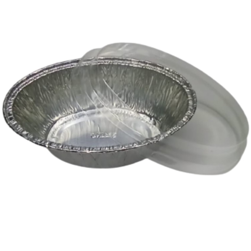 Jual Alumunium Foil Tray OX 1225 / Aluminium Foil Oval OX-1225 | Shopee Indonesia