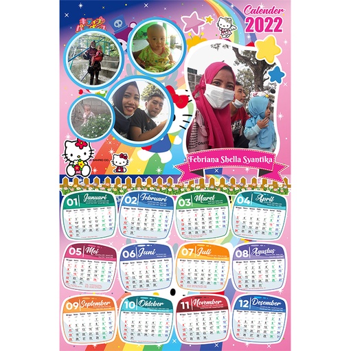 Jual KALENDER DINDING 1 LEMBAR KLEP SENG / MATA AYAM | Shopee Indonesia