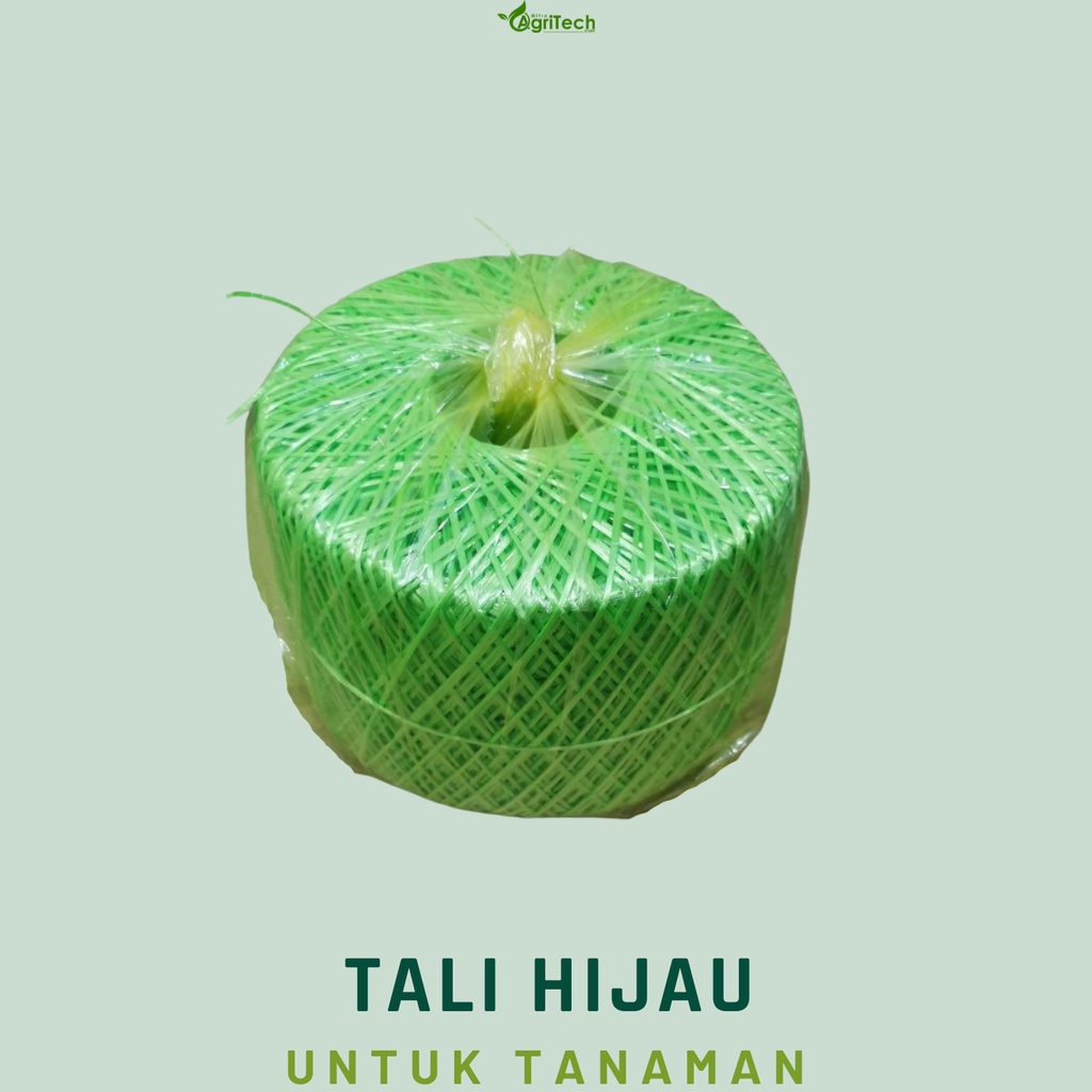 Jual TALI SAYUR TALI HIJAU PLASTIK PRESS LANJARAN TANAMAN ASLI BERAT 1 ...