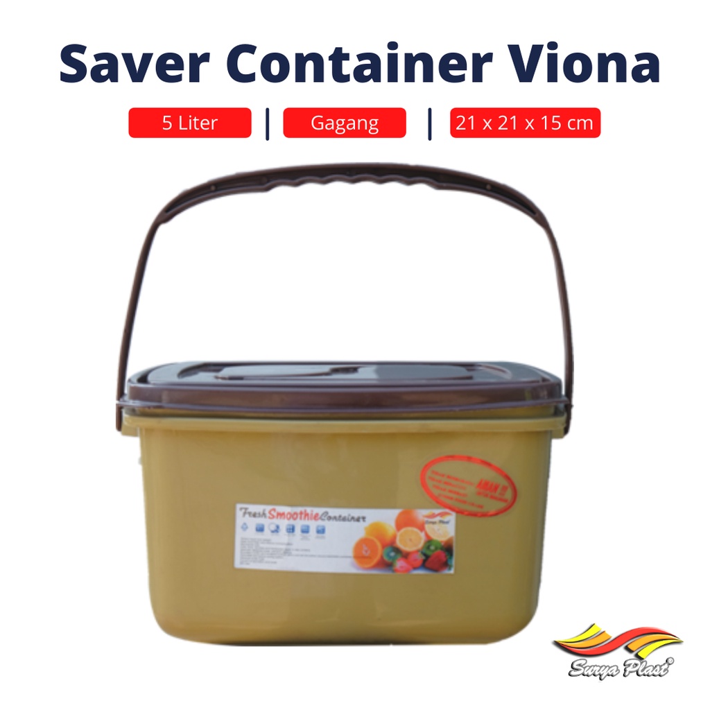 Jual Surya Plast Saver Container Viona | Kotak Penyimpanan Makanan ...