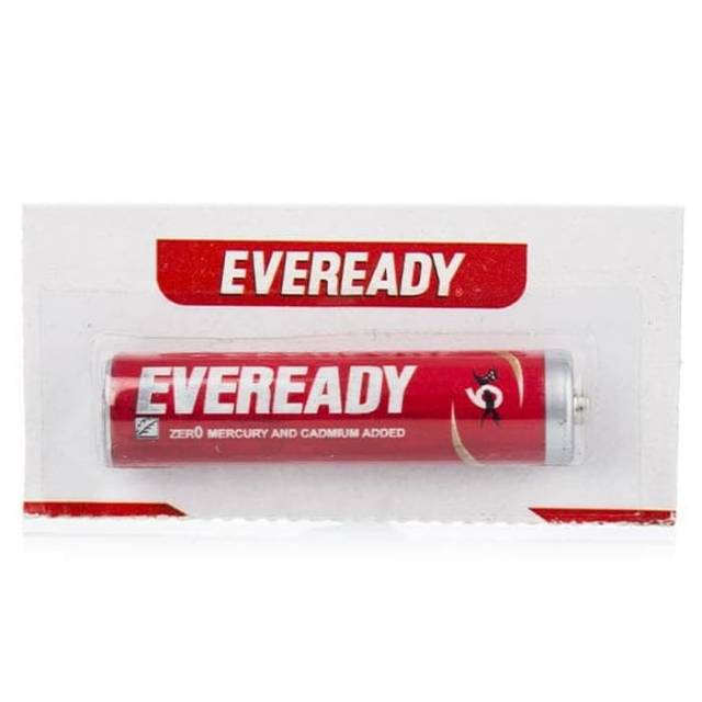 Jual Battery Baterei Batere Batre Eveready A3 AAA Alkaline Remote ...