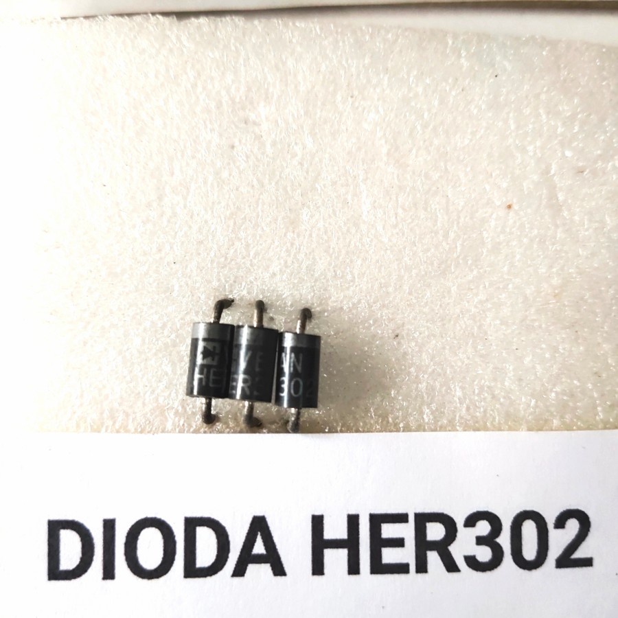 Jual Dioda HER302 HER 302 3A 100V ULTRAFAST DIODE DO-201AD | Shopee ...