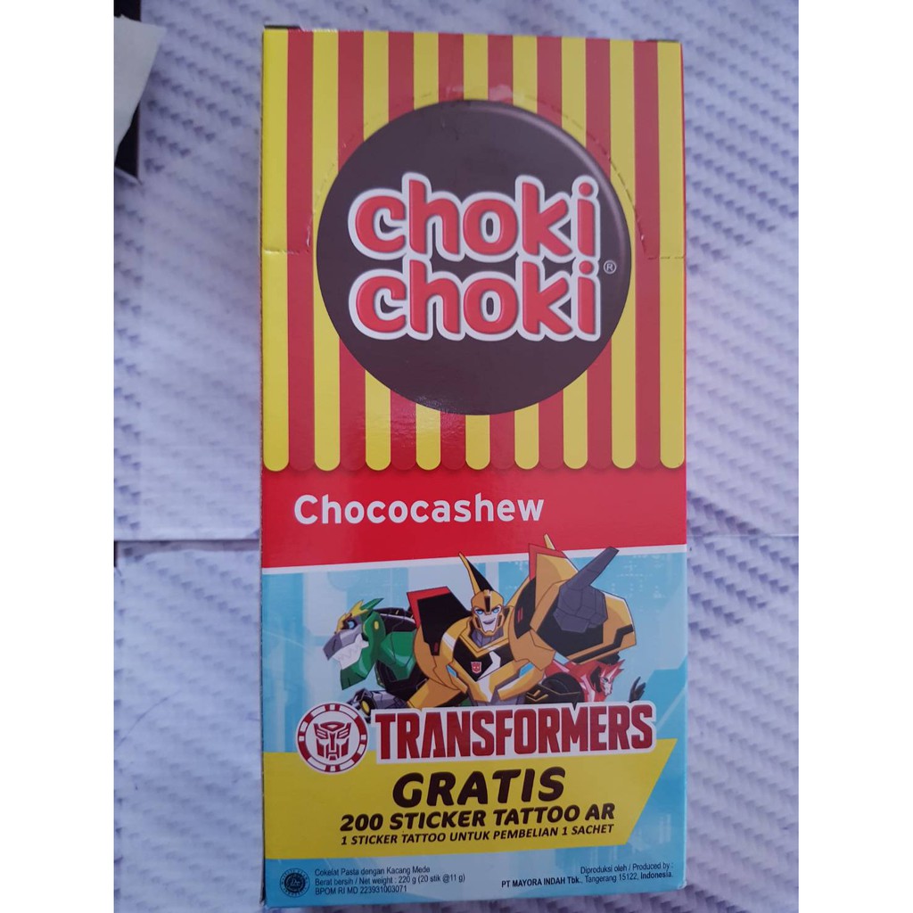 Jual Choki Choki / ChokiChoki ChocoCashew 1pak isi 20pcs | Shopee Indonesia