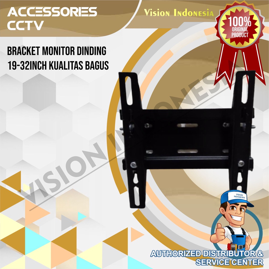 Jual BRACKET MONITOR DINDING 19-32inch KUALITAS BAGUS | Shopee Indonesia